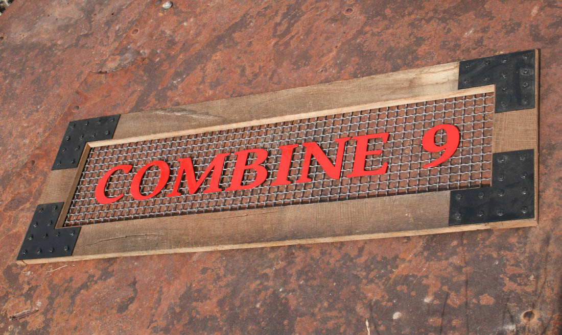 Industrial Sign for your business – Combine 9 | Industrial Furniture