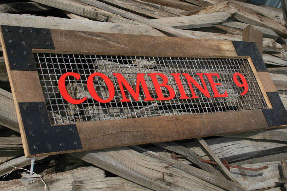 Old Sign Industrial Design